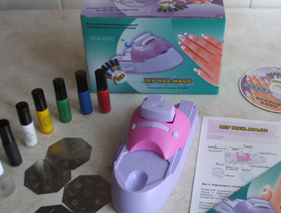 Устройство для нанесения рисунка на ногти DIY NAIL MAGIC